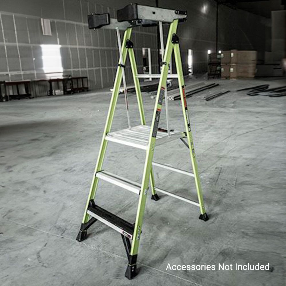 Little Giant Ladder Systems 19303 91cm (3')170kg Fiberglass Fortress 3 ...