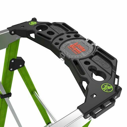 Little Giant Ladder Systems 19304 1.22m (4')170kg Fiberglass Fortress 4 ...