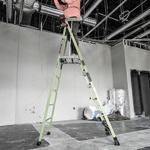 Little Giant Ladder Systems 19306 1.83m (6')170kg Fiberglass Fortress 6 ...