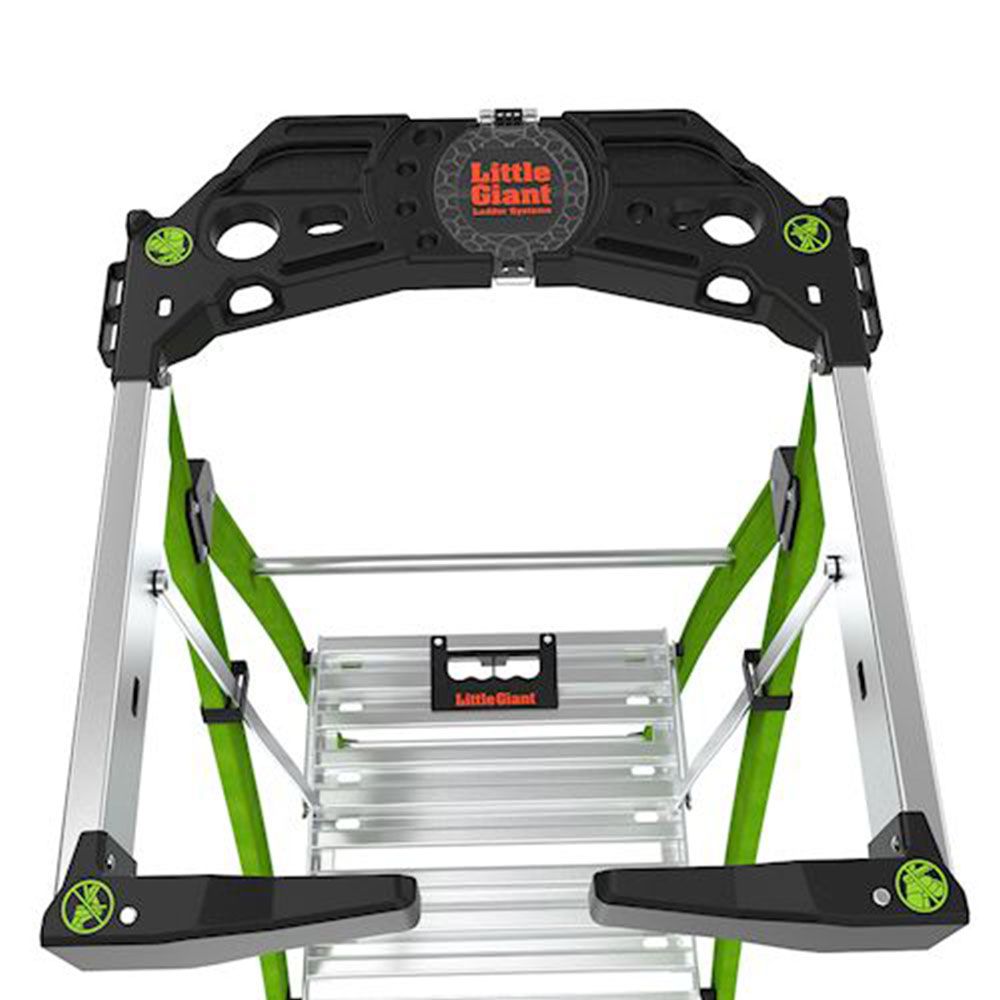 Little Giant Ladder Systems 19306 1.83m (6')170kg Fiberglass Fortress 6 ...