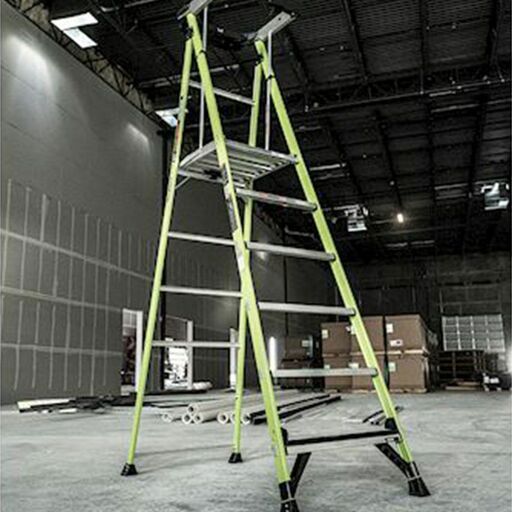Little Giant Ladder Systems 19306 1.83m (6')170kg Fiberglass Fortress 6 ...