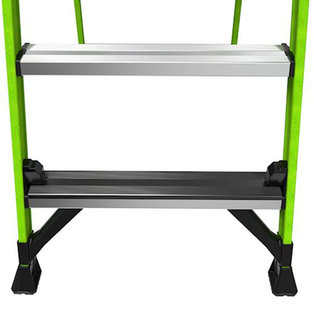 Little Giant Ladder Systems 19306 1.83m (6')170kg Fiberglass Fortress 6 ...