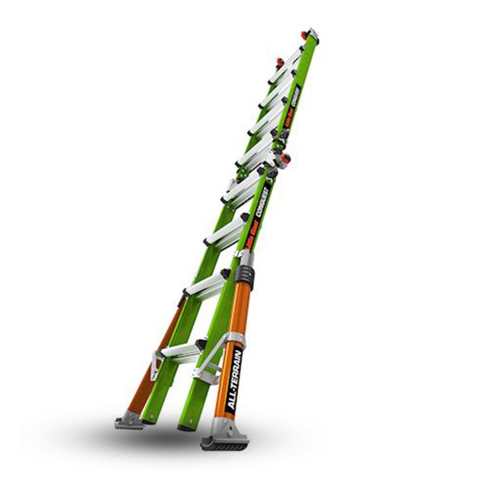 Little Giant Ladder Systems 17107-001 2.74 - 5.51m 136kg Fiberglass ...