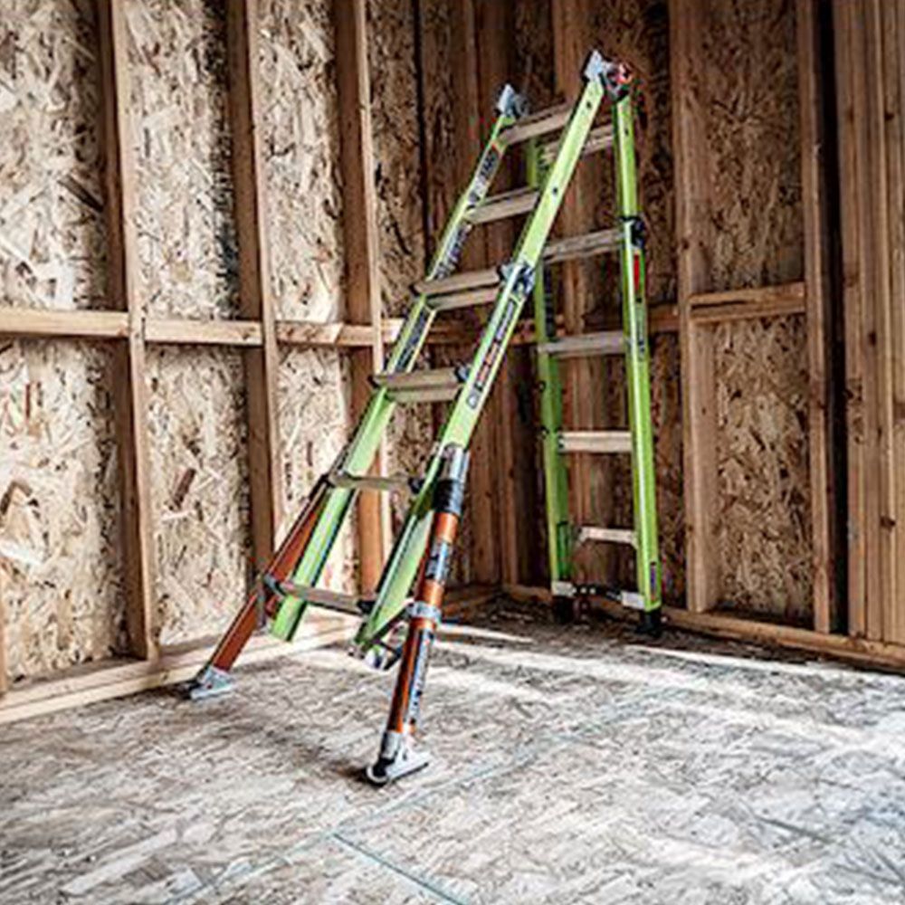 Little Giant Ladder Systems 17107-001 2.74 - 5.51m 136kg Fiberglass ...