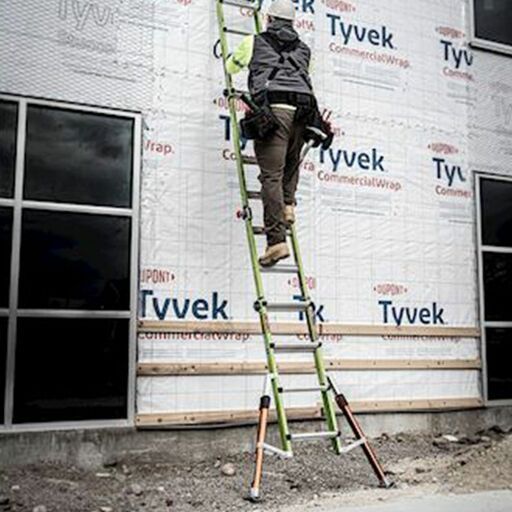 Little Giant Ladder Systems 17107-001 2.74 - 5.51m 136kg Fiberglass ...