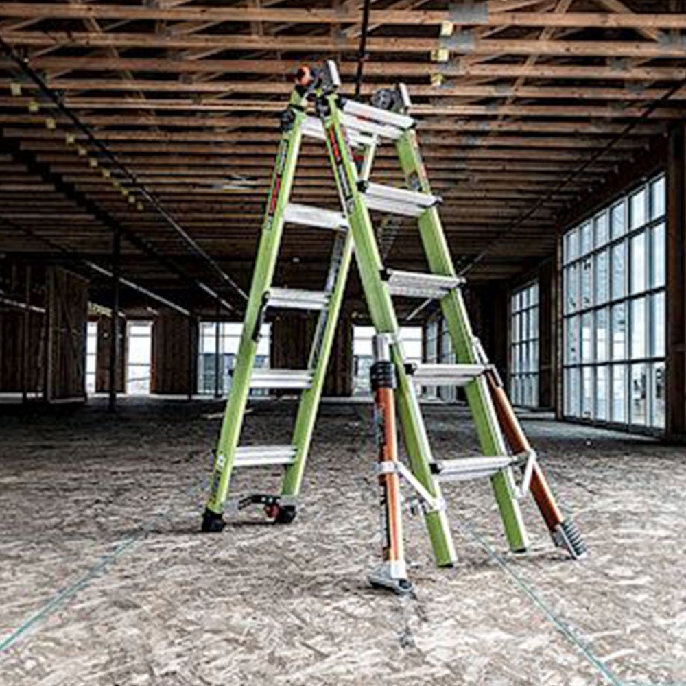 Little Giant Ladder Systems 17102-001 3.35 - 6.71m 136kg Fiberglass ...