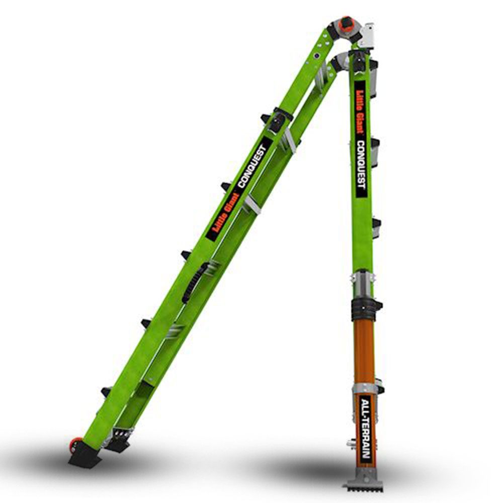 Little Giant Ladder Systems 17102-001 3.35 - 6.71m 136kg Fiberglass ...