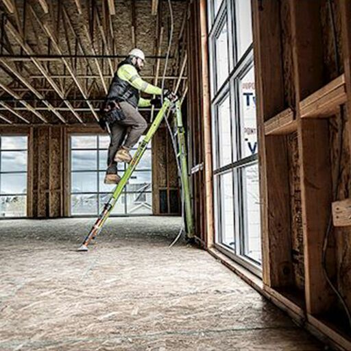 Little Giant Ladder Systems 17102-001 3.35 - 6.71m 136kg Fiberglass ...