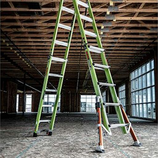 Little Giant Ladder Systems 17102-001 3.35 - 6.71m 136kg Fiberglass ...