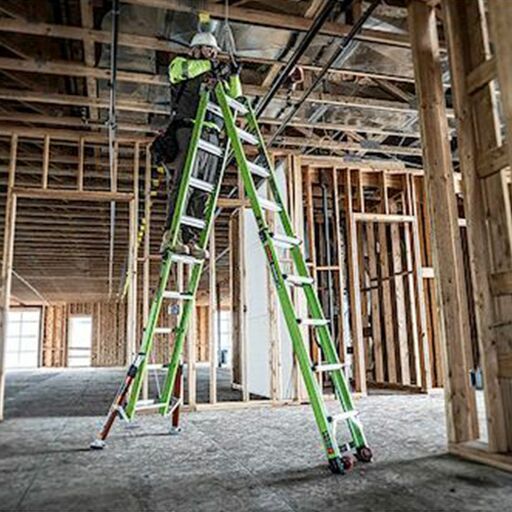 Little Giant Ladder Systems 17102-001 3.35 - 6.71m 136kg Fiberglass ...