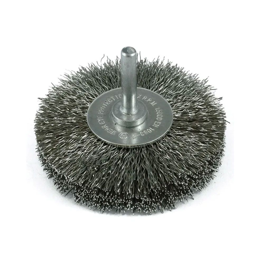 ITM TM7014-075 75 x18mm 1/4" Round Shank High Speed Steel Crimp Wire ...