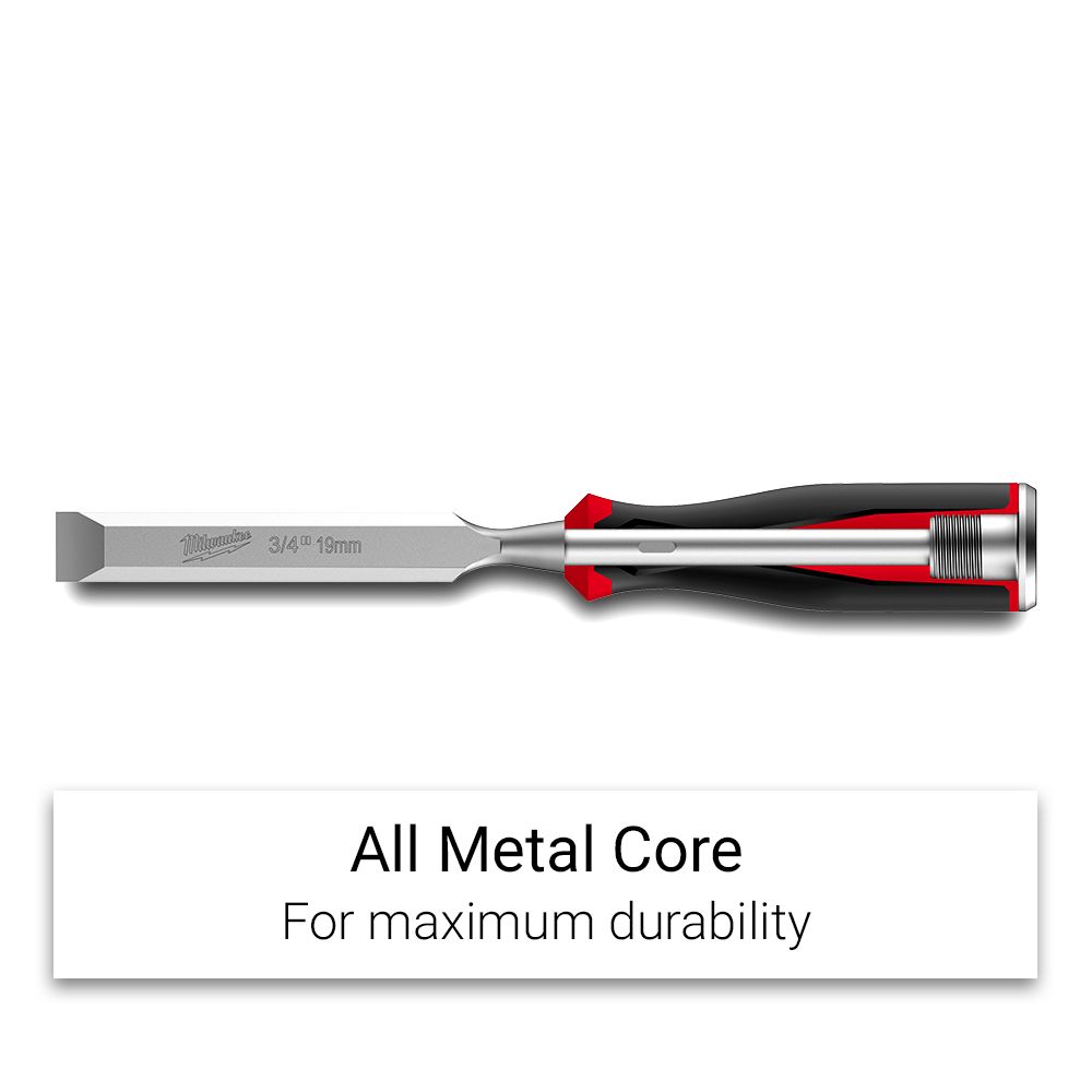 Milwaukee 4932479894 19mm Beveled Edge Chisel