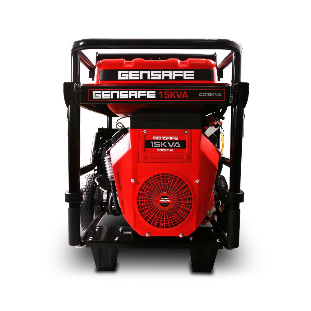 Gensafe GG15KVA 12kW Petrol Portable Electric Start Generator