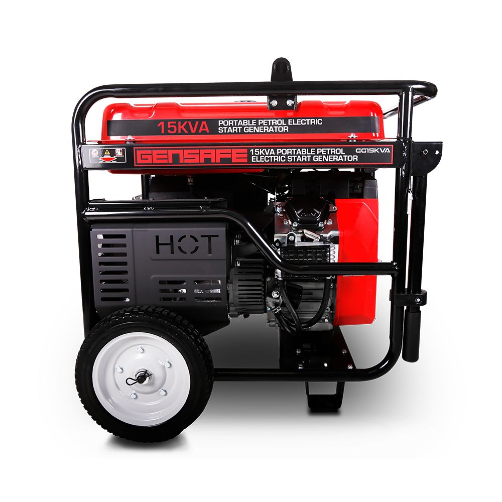 Gensafe GG15KVA 12kW Petrol Portable Electric Start Generator