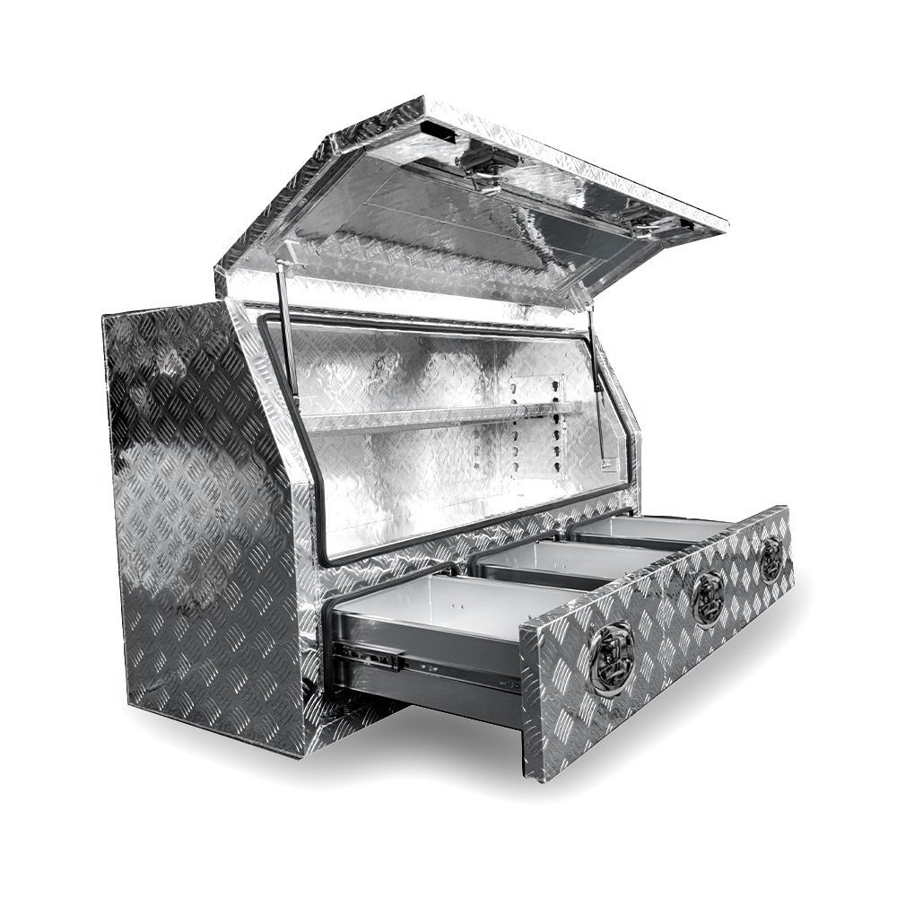 Daytona DSD1500W 1.5mm 1500mm x 530mm x 820mm Aluminium Storage Box ...