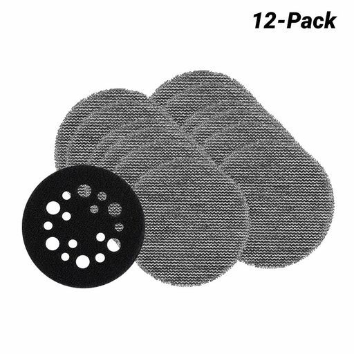 Milwaukee 48806080 12-Pack 75mm (3") 80 Grit POWERGRID H&L Mesh Sanding ...