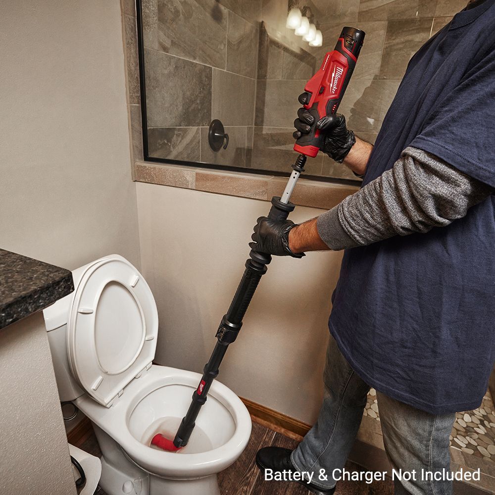 Milwaukee M12TS60 12V TRAPSNAKE 1.8m (6") Toilet Auger - Skin Only