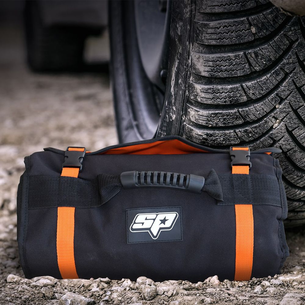 SP Tools SP51280 90pce Mobile Tool Roll Tool Kit