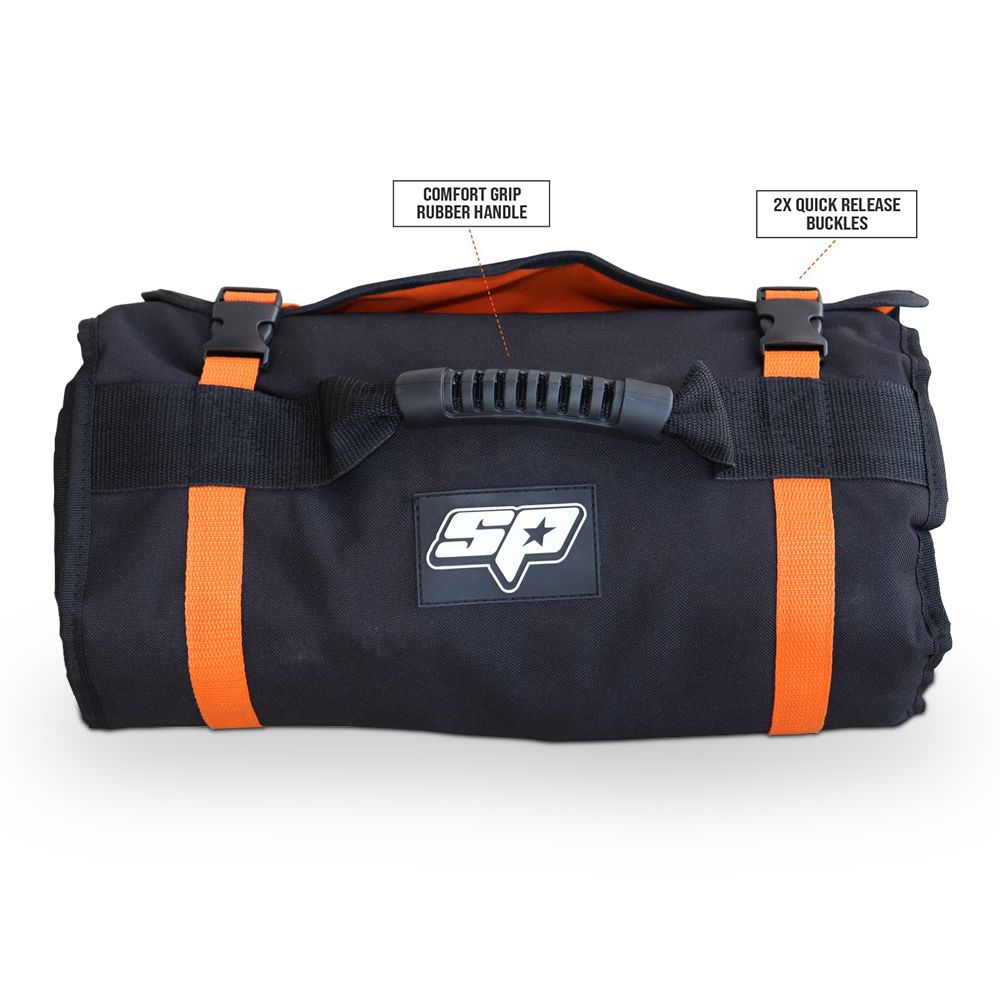 SP Tools SP51280 90pce Mobile Tool Roll Tool Kit