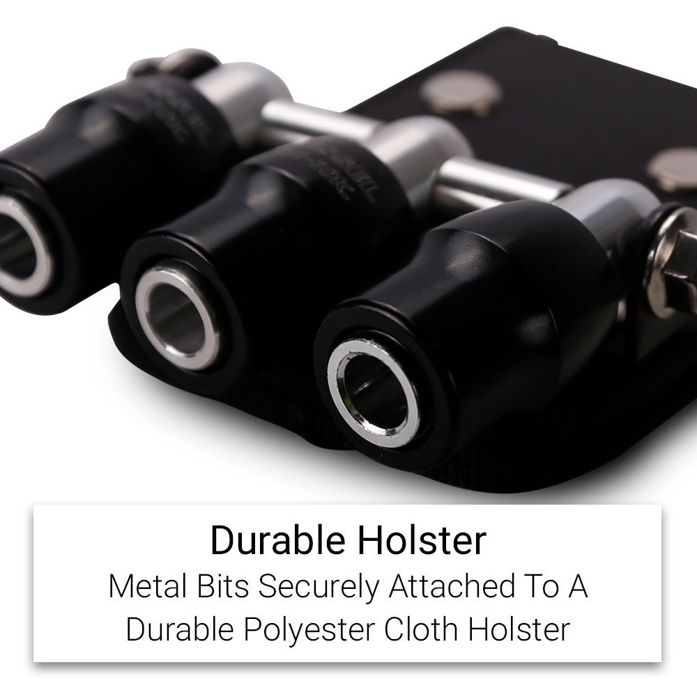 Vessel QB-10MB3K (220792) Quick Catcher Triple Holder with Magnet (Black)