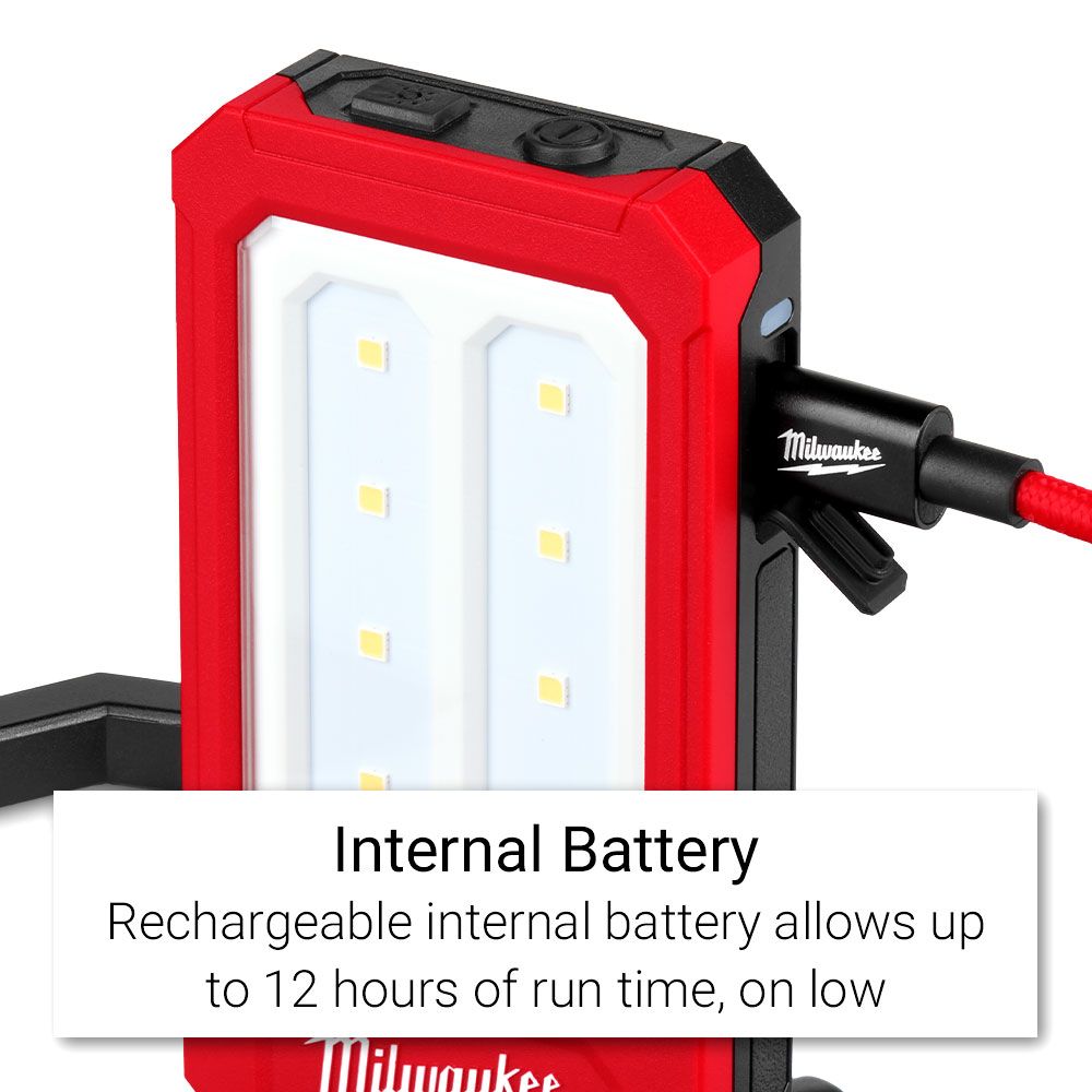 Milwaukee IRTL500 Internal Rechargeable Task Light 500 Lumen - Skin Only