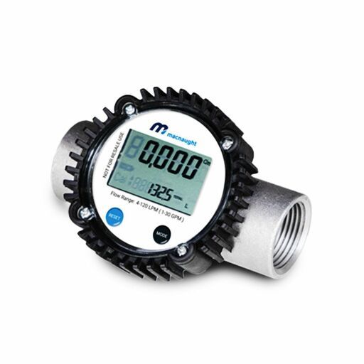 Macnaught ADTFM-2 1” Turbine Diesel Meter Male to Male Adapter