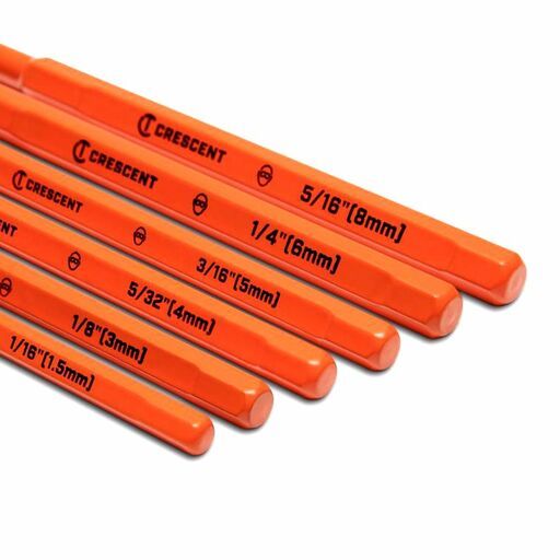 Crescent CPPS456 6pce Pin Punch Set