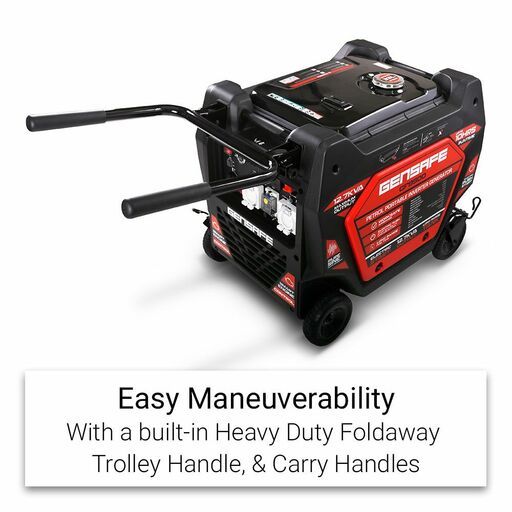 Gensafe GF9500 9.5kW Petrol Portable Inverter Generator