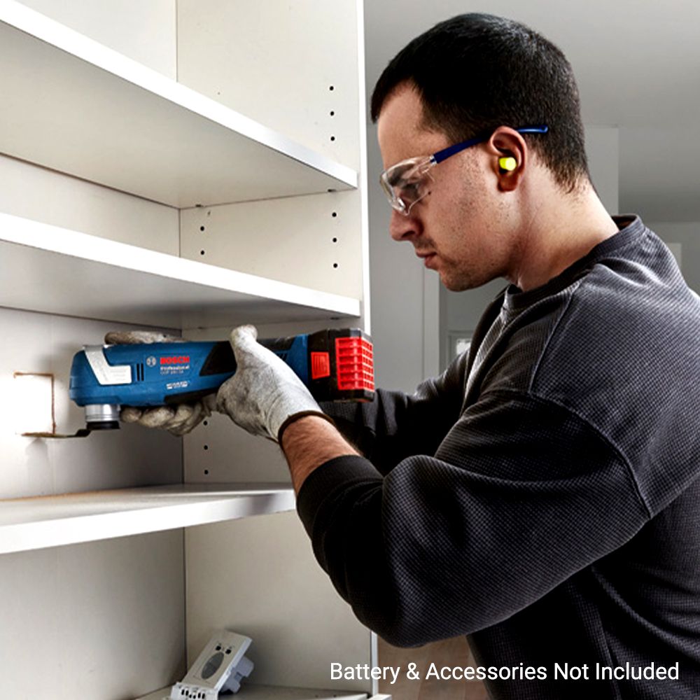 Bosch GOP 18V-34 (0.601.8G2.001) 18V 3.4º Cordless Brushless Oscillating Multitool - Skin Only