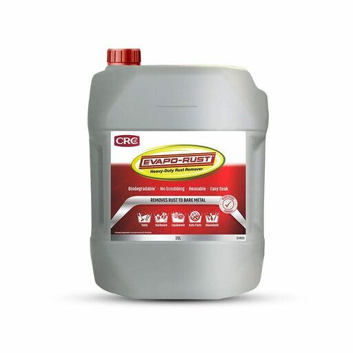CRC EVR20 20L Evapo-Rust Ready To Use Heavy Duty Rust Remover