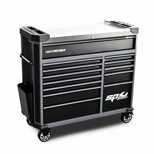 SP Tools SP42355D 13 Drawer Diamond Black Tech Series Roller Cabinet