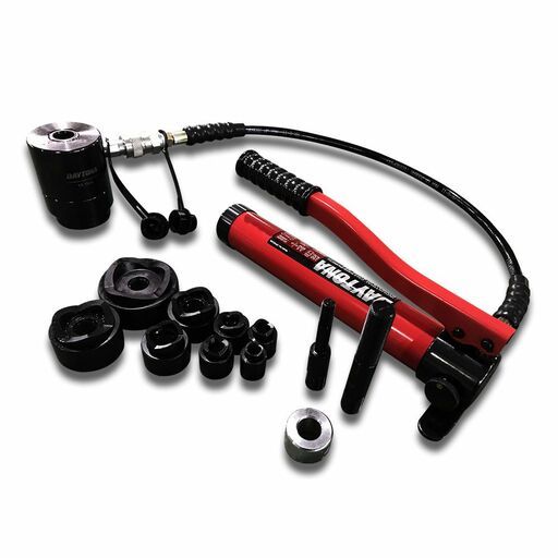 Daytona DPHS150 150KN Industrial Chassis Punch Hydraulic Steel Set