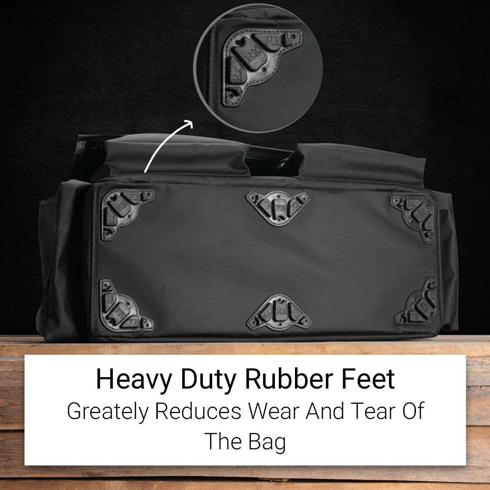 Rugged Xtremes RX05B512BK 27L Black B512 Workmate Tool Bag (MEDIUM)