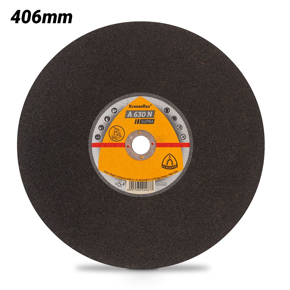 Klingspor 353328 406mm A 630 N Supra Cut-Off Wheel