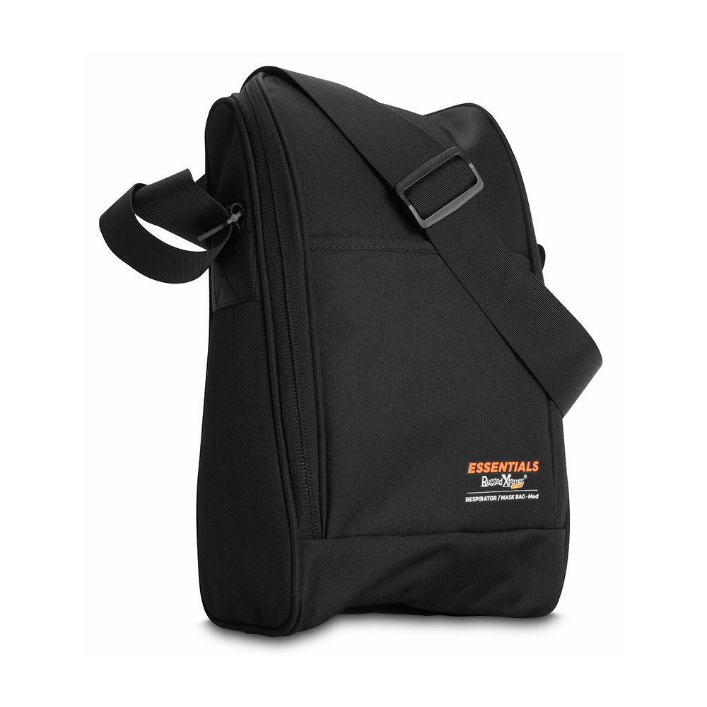Rugged Xtremes RXES05M406BK Canvas Black Respirator Mask Bag