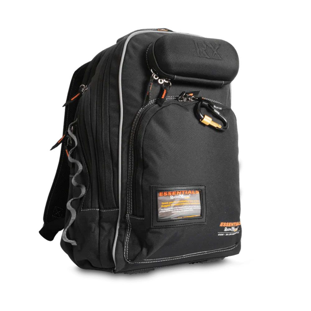 Rugged Xtremes RXES05G406BK 30L Black Canvas Laptop/Travel Backpack
