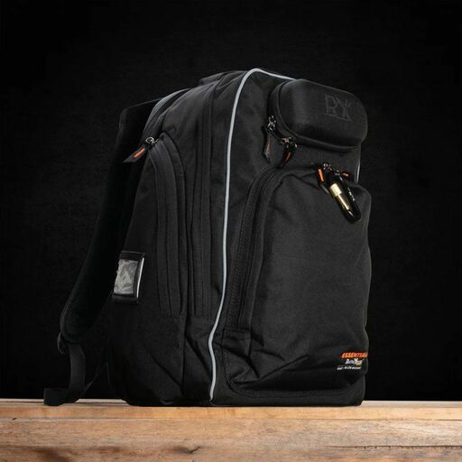 Rugged Xtremes RXES05G412BK 45L Black Canvas Laptop/Travel Backpack