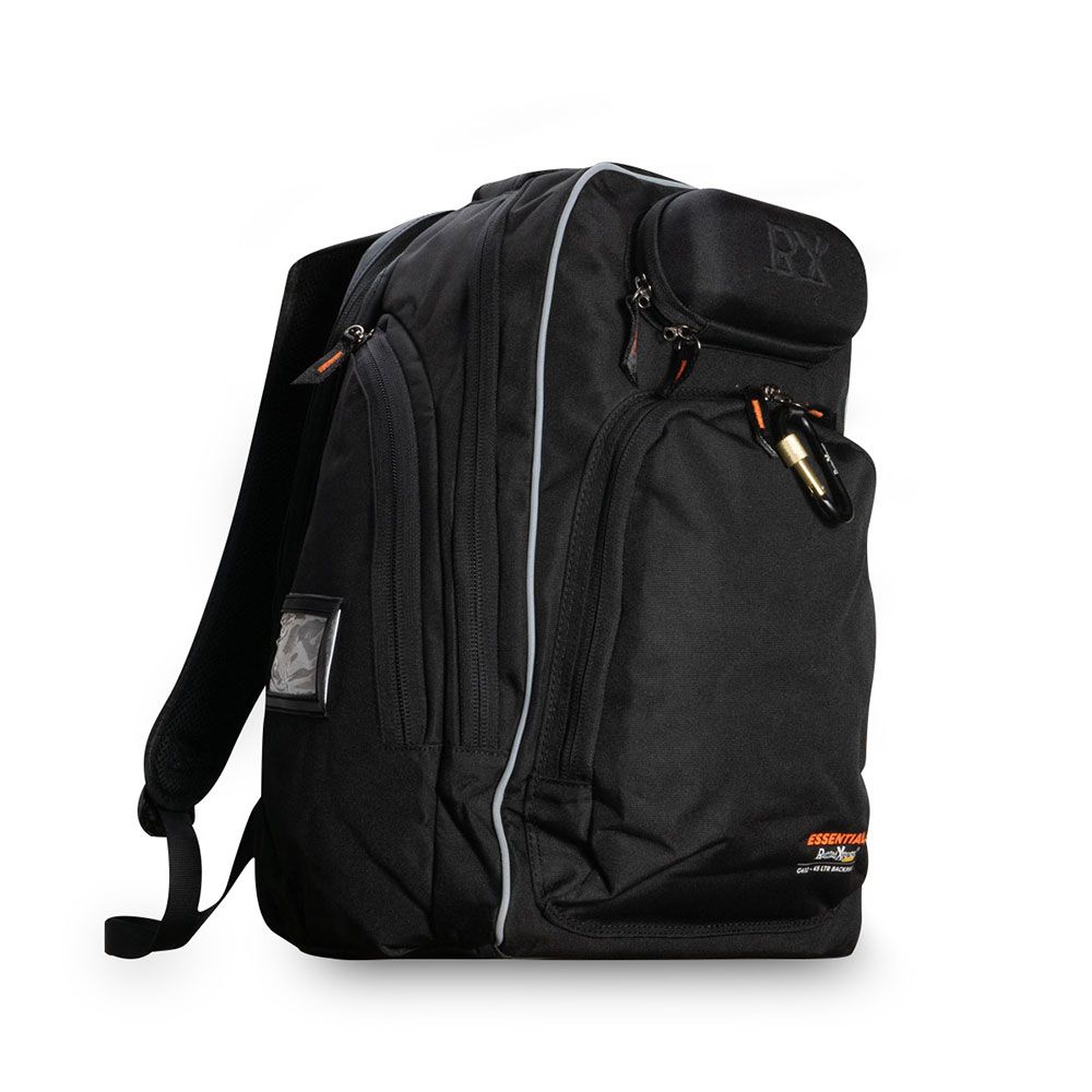 Rugged Xtremes RXES05G412BK 45L Black Canvas Laptop/Travel Backpack
