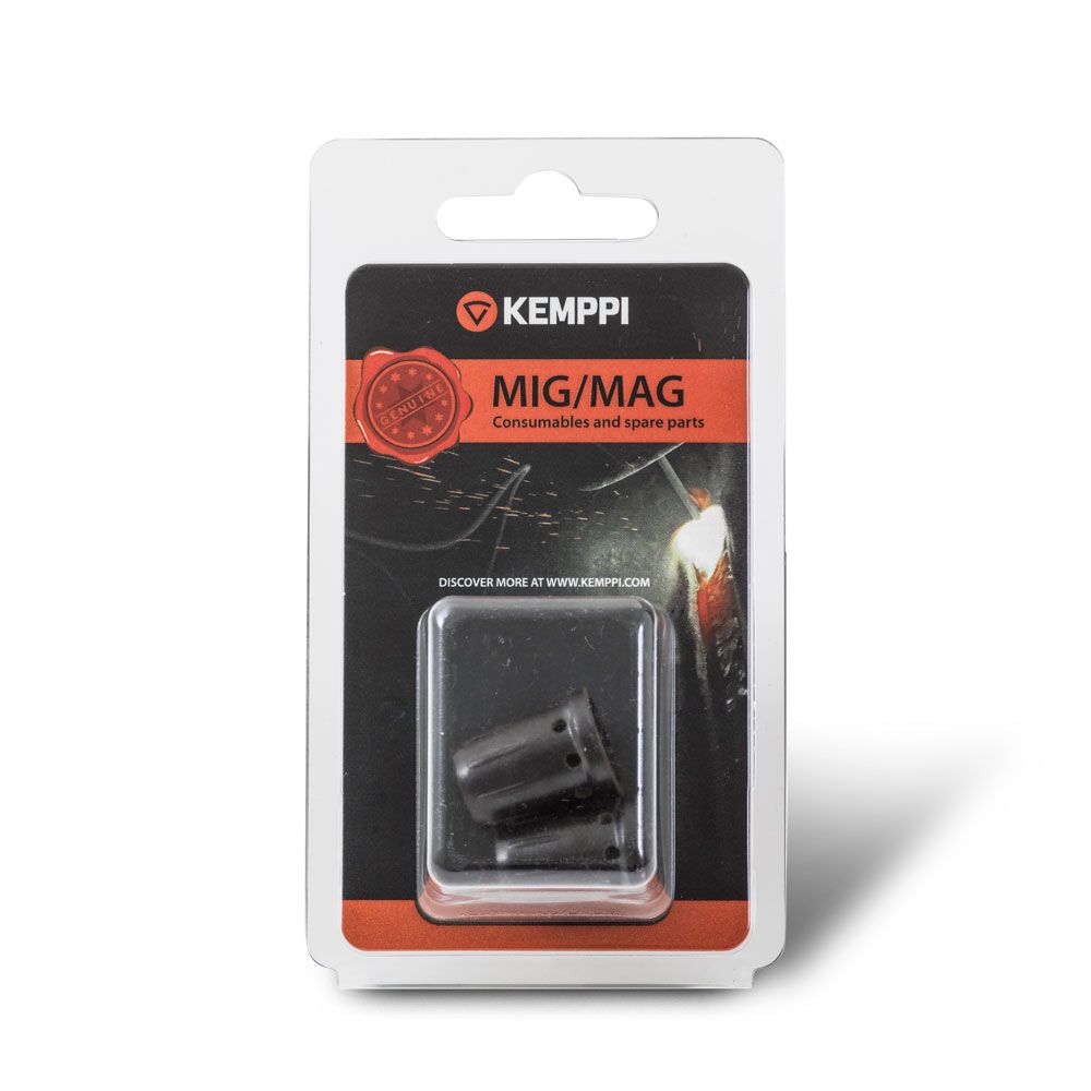 Kemppi W013203BL2 2-Pack M10X1 Insulated Contact Tip Adapter