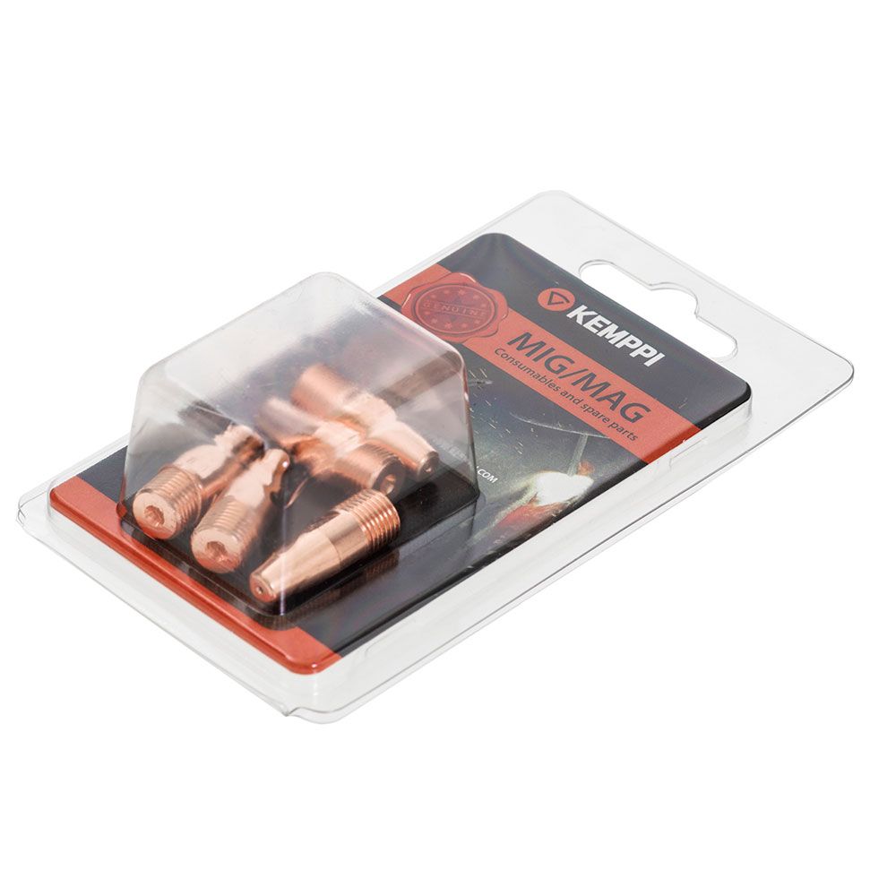 Kemppi CT12C1LP002BL5 5-Pack 1.2 C1 Life+ M10 Contact Tip