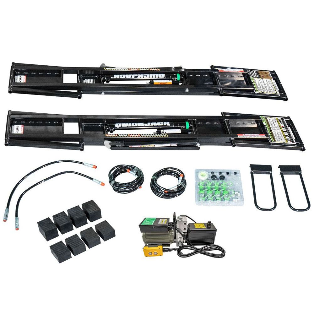 QuickJack 7000TL-208-240V (5175642) 3.2 Ton 240V Portable Light Duty ...