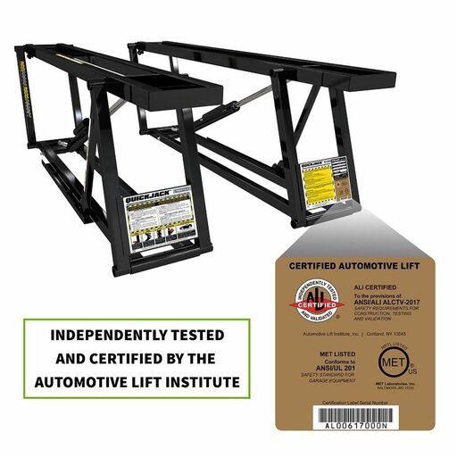 QuickJack 7000TLX-208-240V (5175647) 3.2 ton 240V Single phase Extended ...