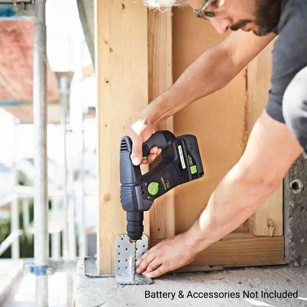 Festool BHC 18-Basic (577600) 18V Cordless Brushless Rotary Hammer Basic In Systainer - Skin Only