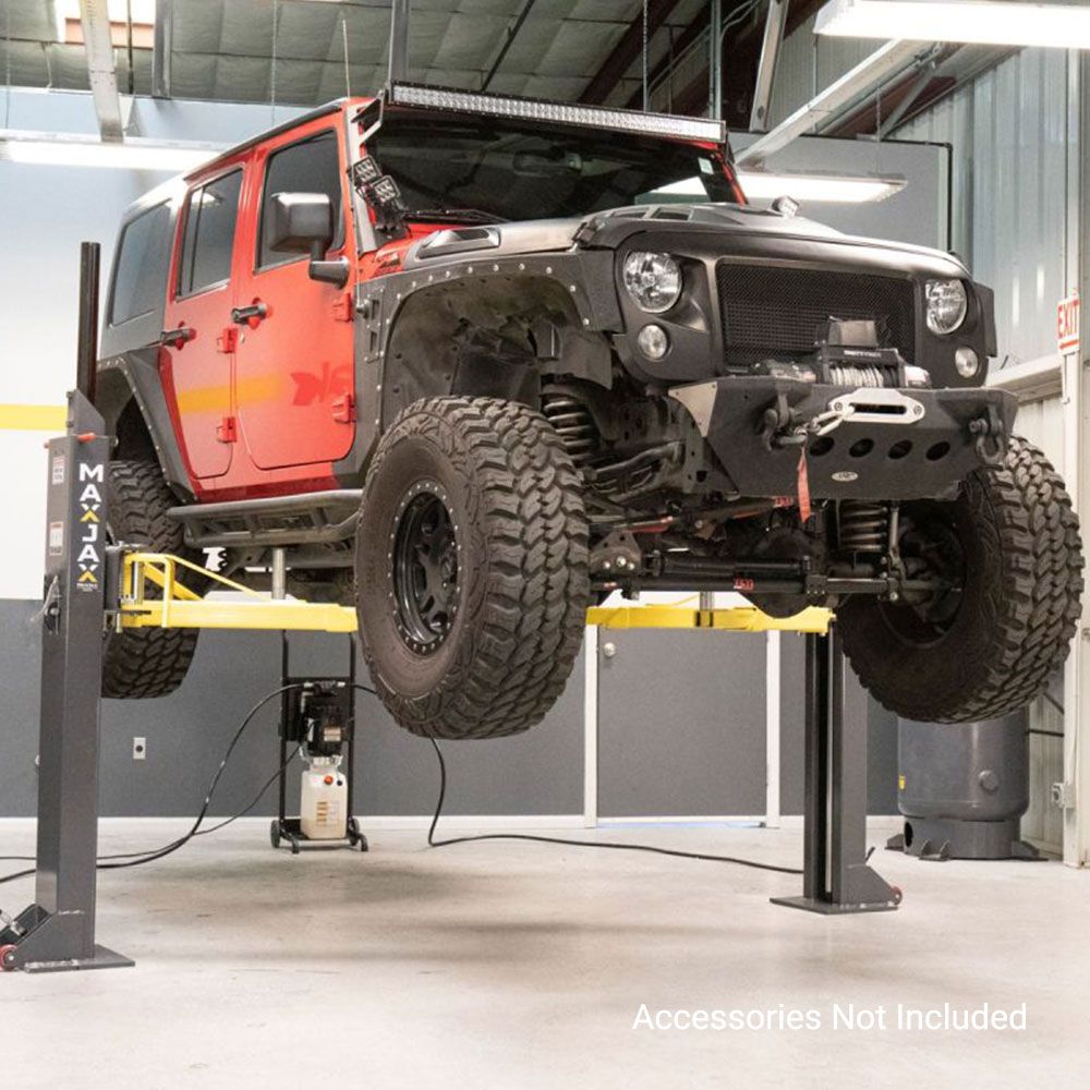 MaxJax M7K (5175548) 3.2 ton 230V 1-Ph 23A Cap Portable Two-Post Garage ...