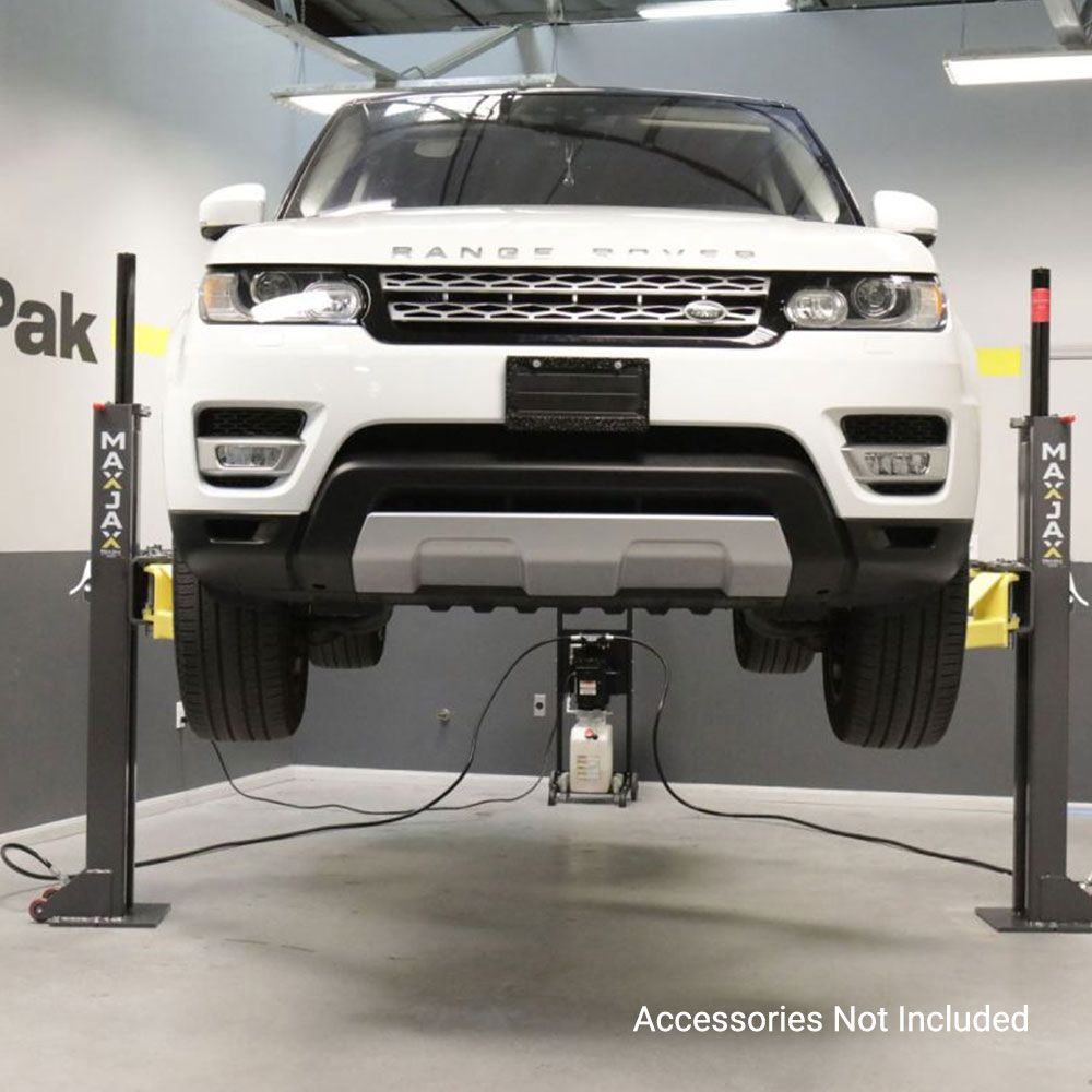 MaxJax M7K (5175548) 3.2 ton 230V 1-Ph 23A Cap Portable Two-Post Garage ...