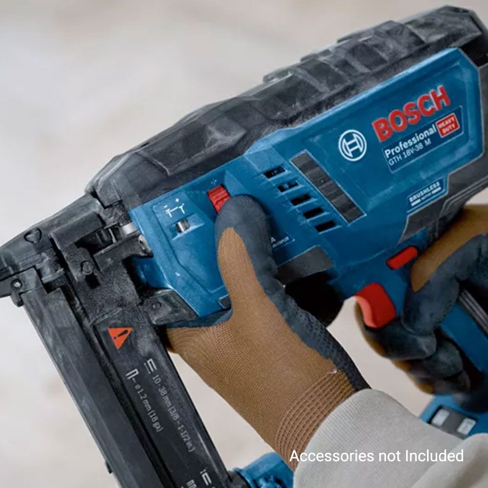Bosch GTH 18V-38 M (0.601.482.500) 18V 0° Narrow Crown Stapler