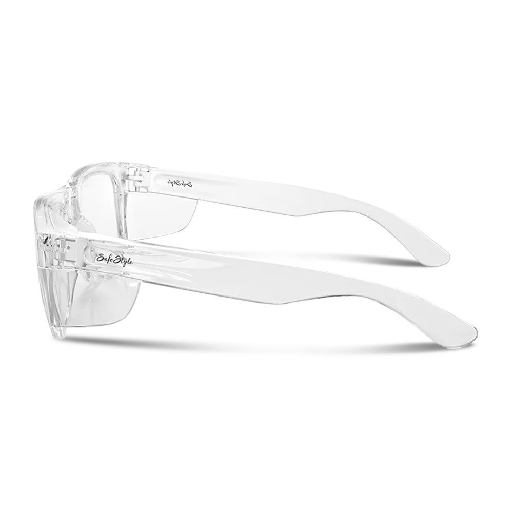 SafeStyle FCCXL100 Fusions XL Clear Frame Clear Lens