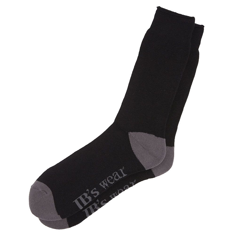 JB's Wear 6WWSBG 3-Pack JB's Black/Grey Work Sock