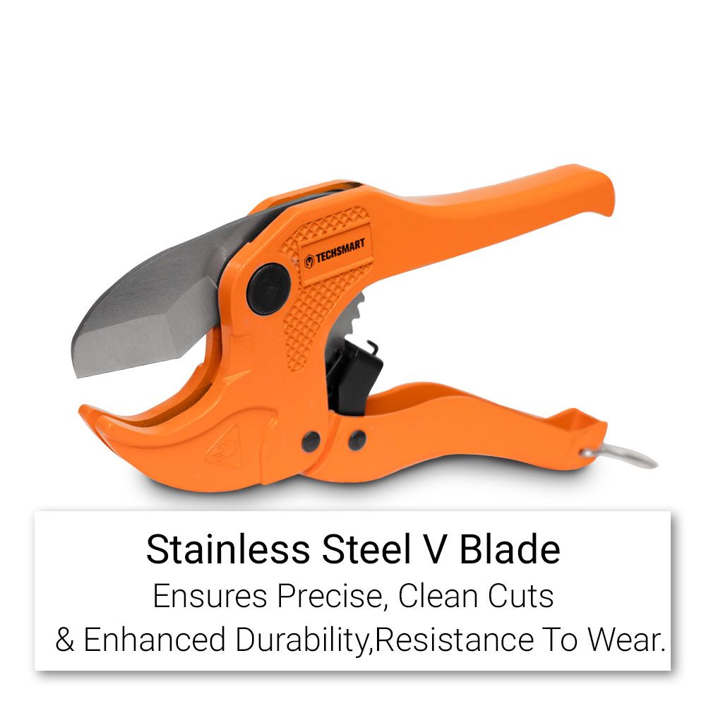 Techsmart TRPC42 42mm Ratcheting Pipe Cutter