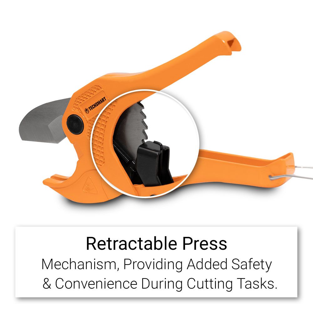 Techsmart TRPC42 42mm Ratcheting Pipe Cutter
